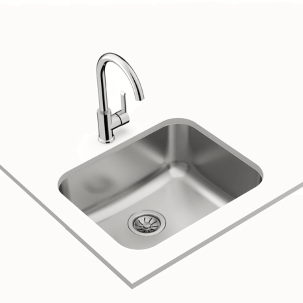 BE 50.40 PLUS ⋆ Tarja de 1 tina submontar marca Teka