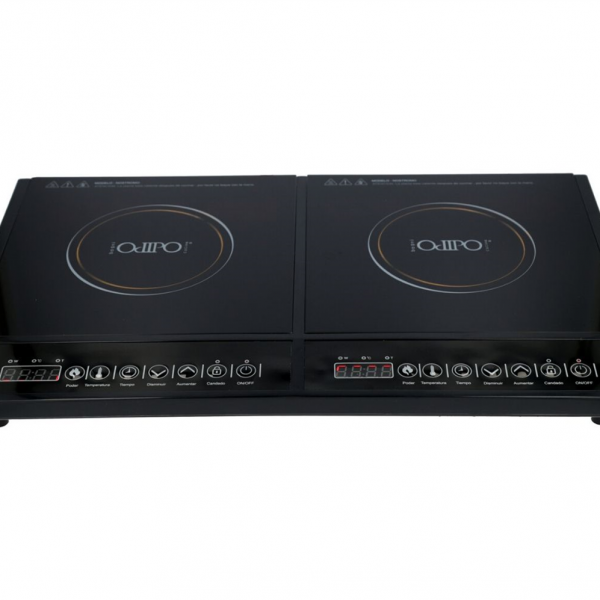 Nostromo parrilla de induccion 2 quemadores empotrable o portatil Odipo